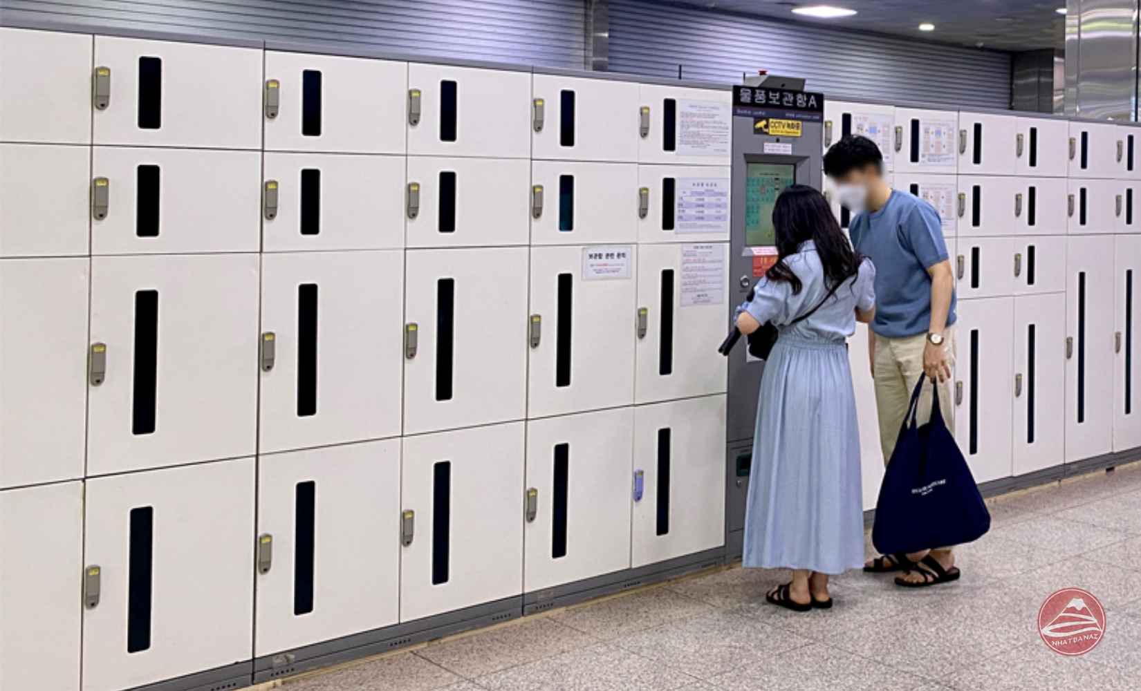 Tủ Coin Locker cứu tinh khi nhiều đồ - Du lịch NhatbanAZ